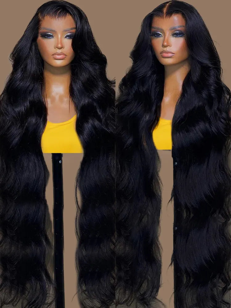 Body Wave 13x4 360 HD Lace Frontal Wigs Pre Cut 7X5 Glueless Wig Human ...